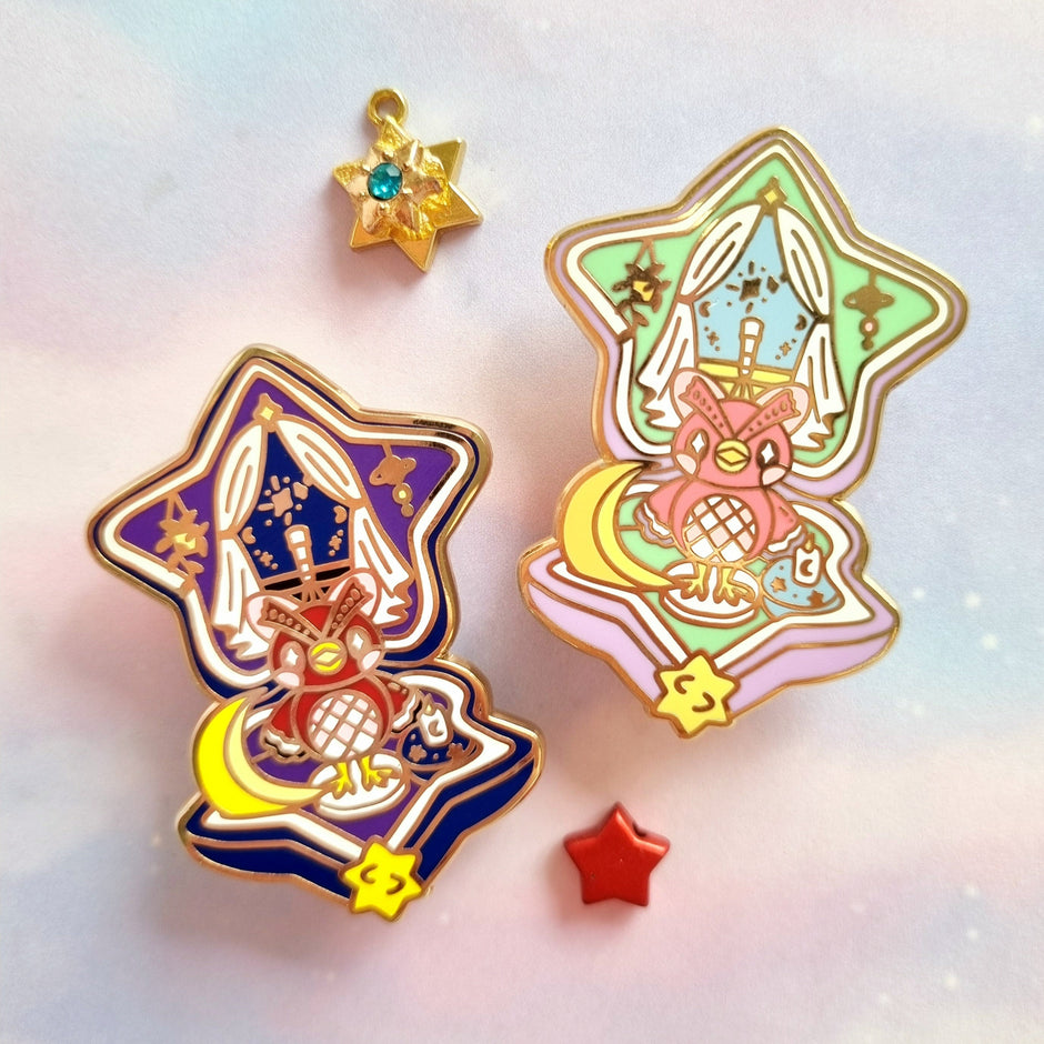 Atelier Eumori | Cute Interactive Enamel Pins and Accessories
