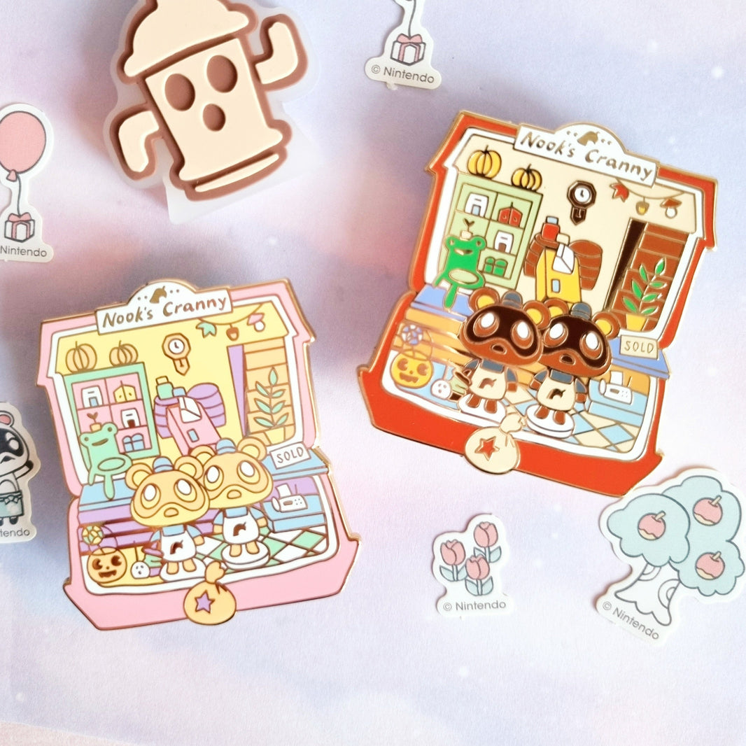 Atelier Eumori | Cute Interactive Enamel Pins and Accessories
