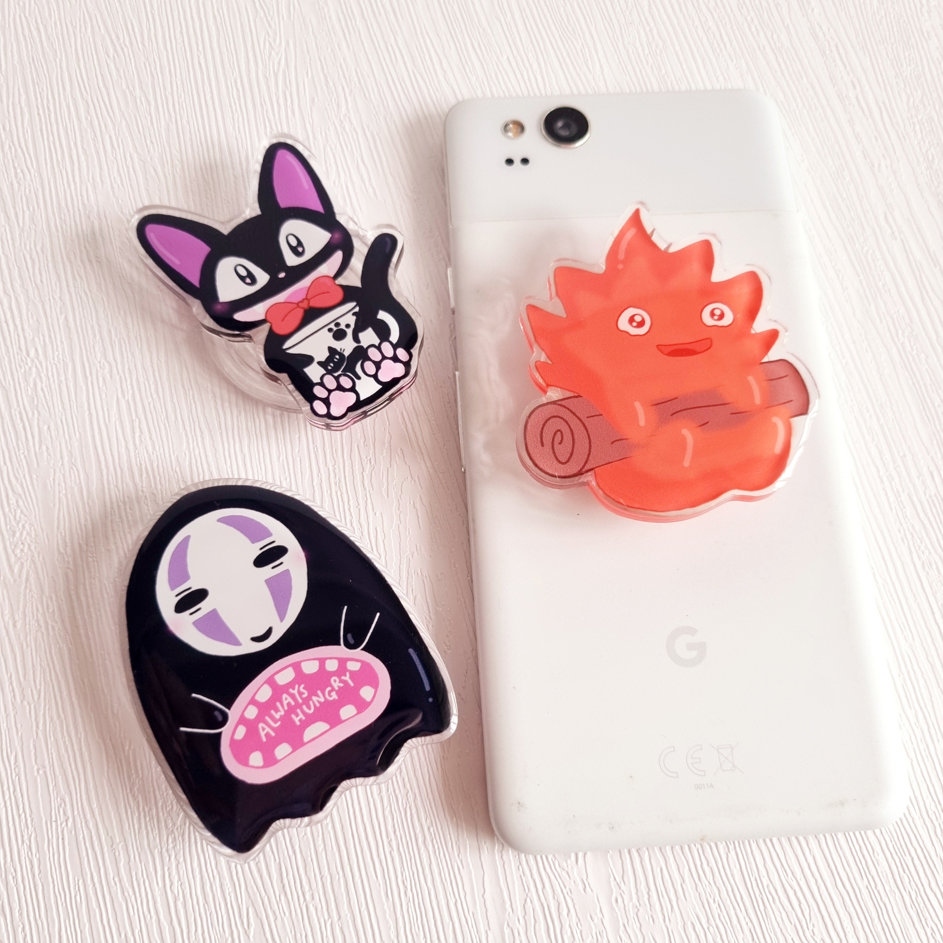 Cute Anime Character Phone Grips – Atelier Eumori