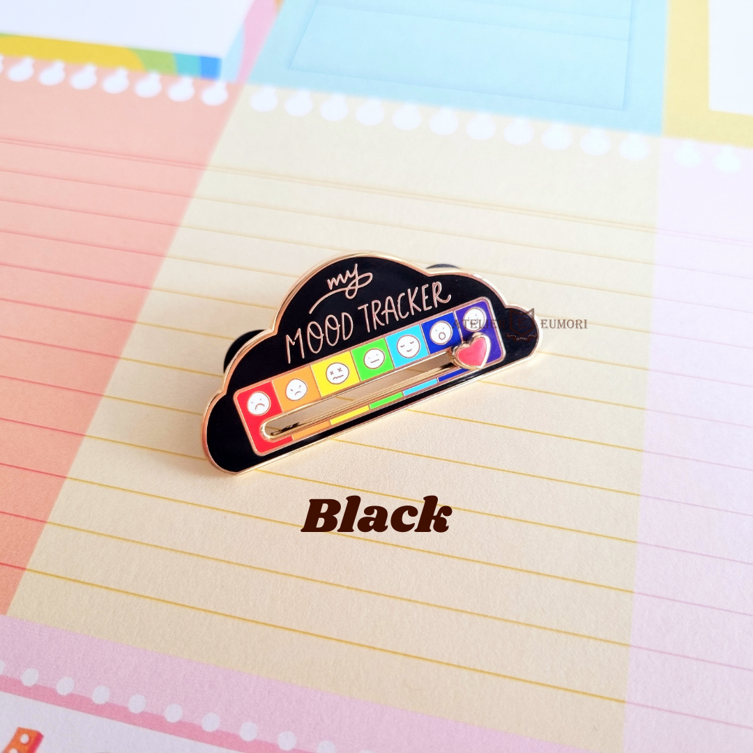The Original Mood Tracker Sliding Enamel Pin – Atelier Eumori