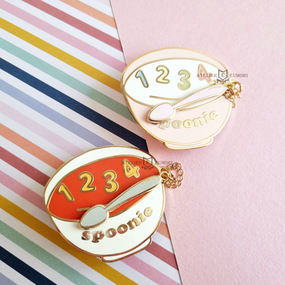Spoonie Enamel Pin – Atelier Eumori