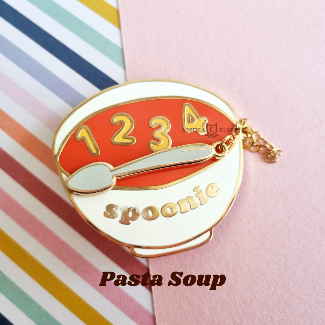 Spoonie Enamel Pin – Atelier Eumori